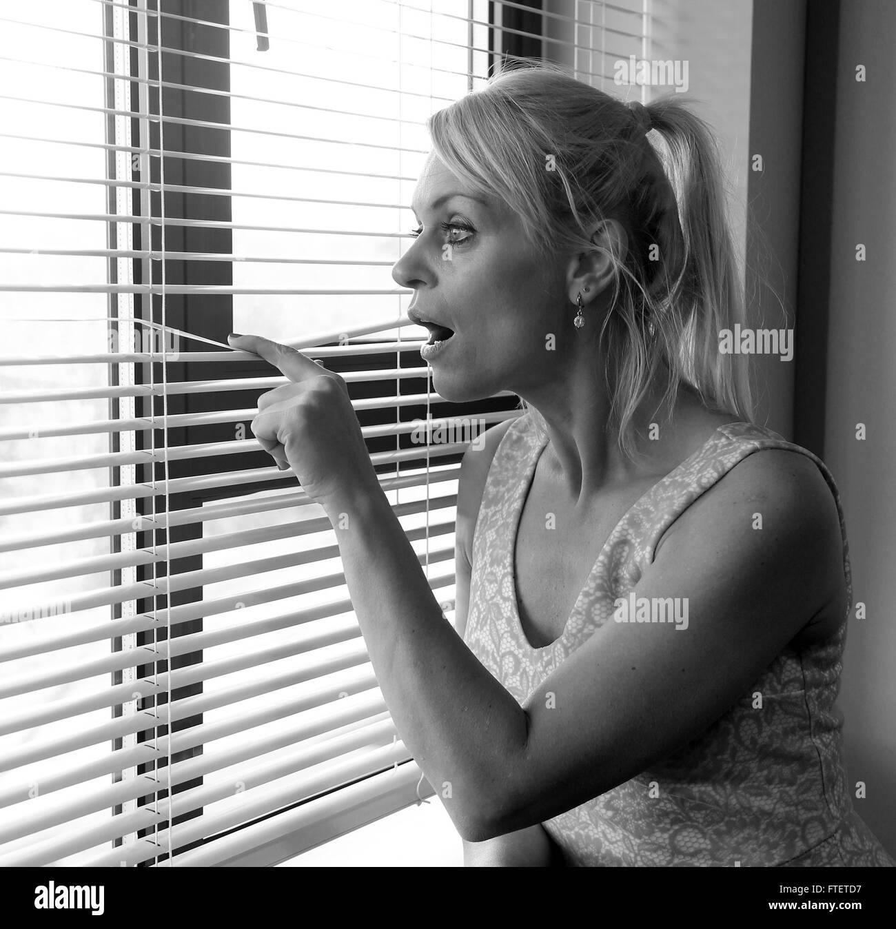 Beautiful blonde eastern european mature High Resolution Stock ...