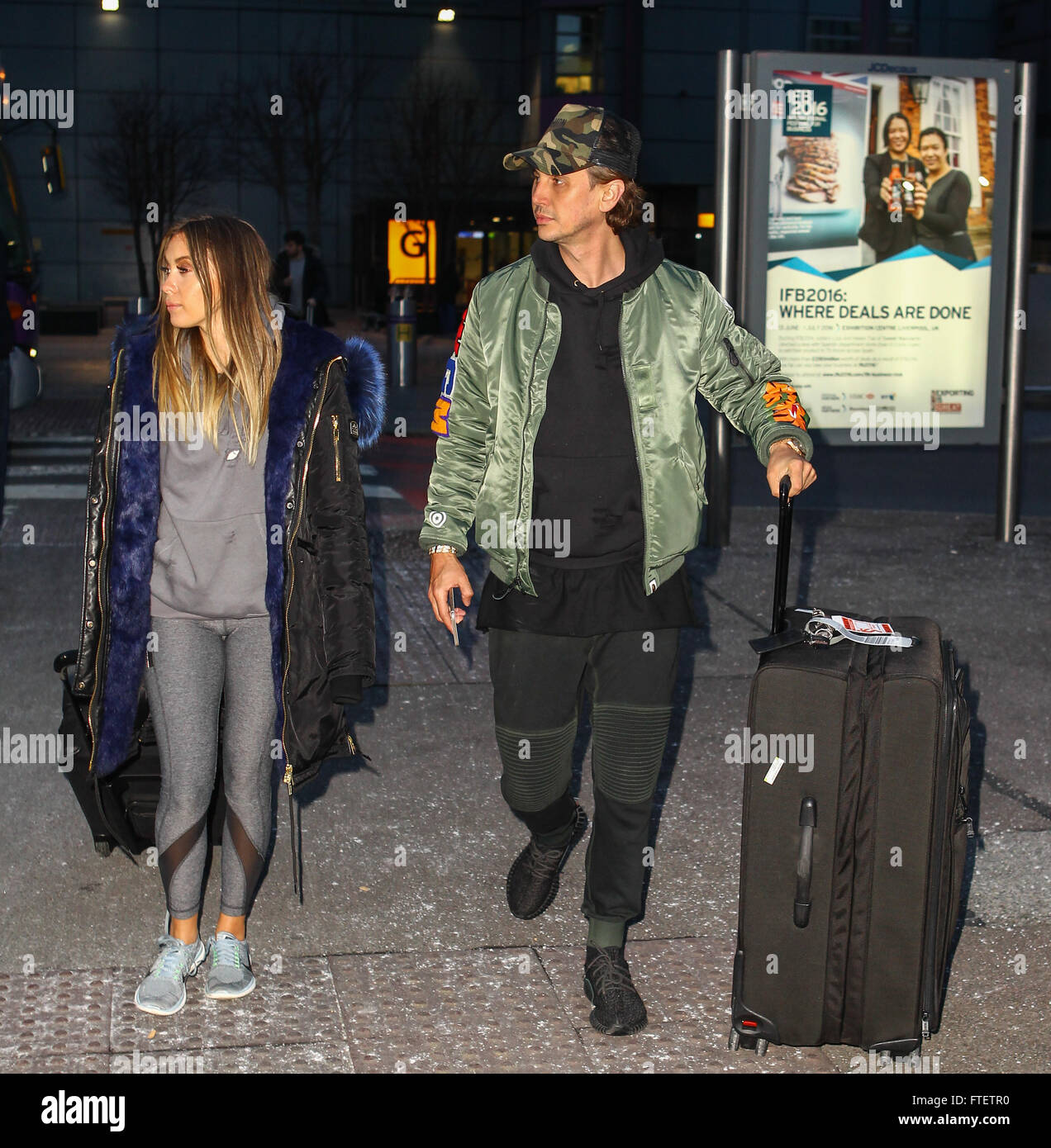 Jonathan Cheban and his girlfriend Anat Popovsky arrive at Heathrow ...