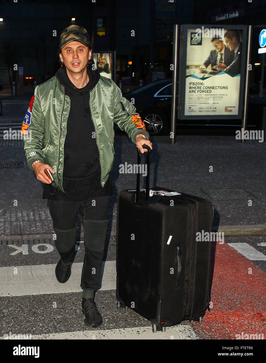 Jonathan Cheban and his girlfriend Anat Popovsky arrive at Heathrow ...