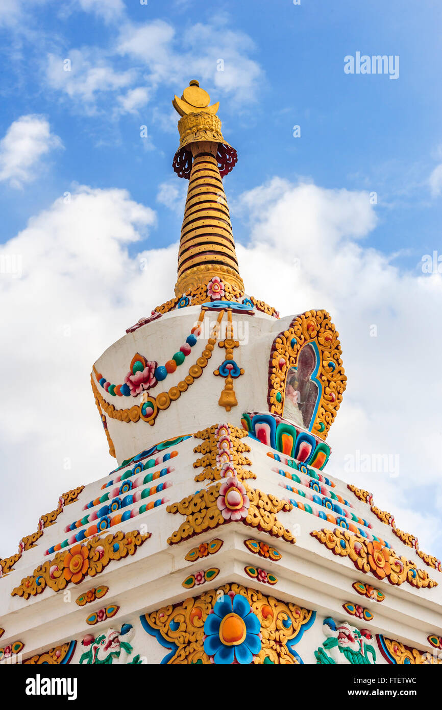 Symbols of Buddha at india Stock Photo - Alamy