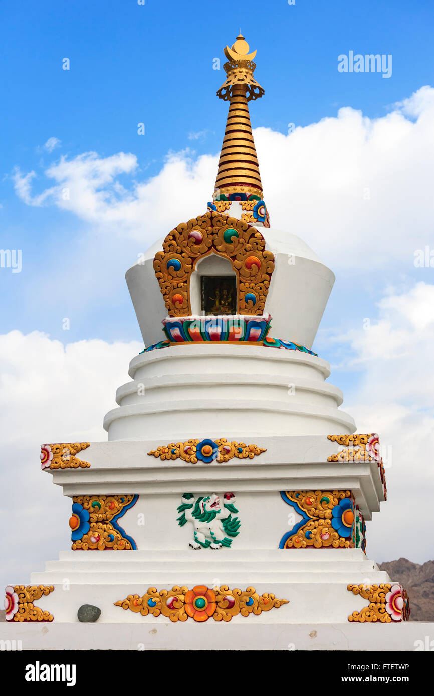 Symbols of Buddha at india Stock Photo - Alamy