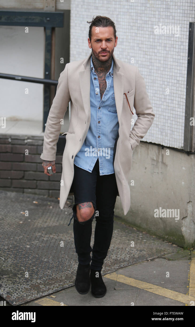 Pete Wicks outside ITV Studios Featuring: Pete Wicks Where: London ...