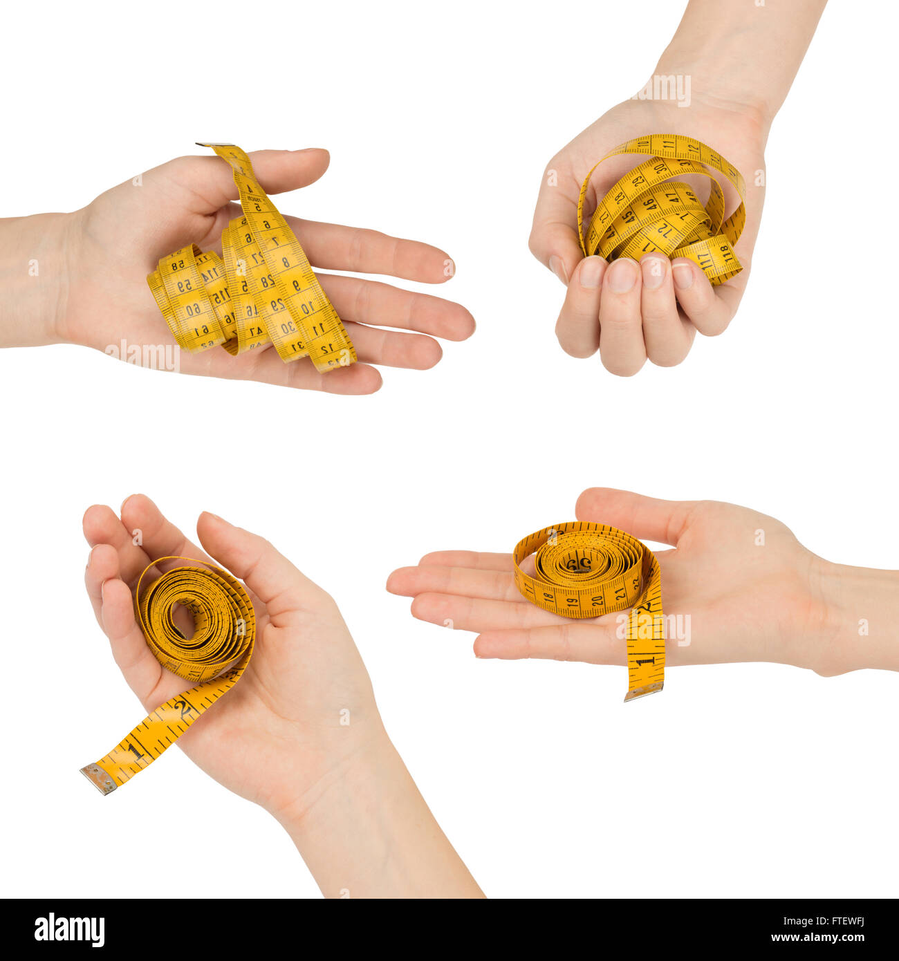 Set of human hands Stock Photo - Alamy
