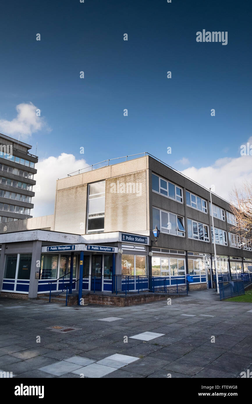 Barnstaple Police Station, Barnstaple, Devon, UK. Northern Headquarters ...
