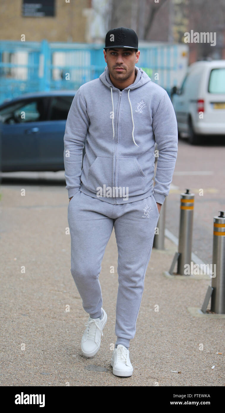 Jonathan Clark arriving at the ITV studios Featuring: Jonathan Clark ...