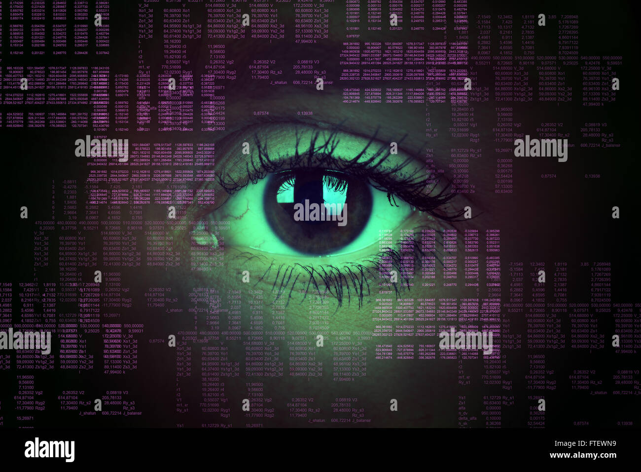 Human eye on abstract background Stock Photo - Alamy
