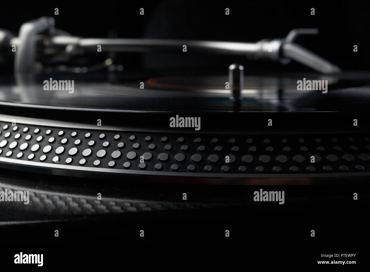 Vinyl disk player Stock Photo - Alamy