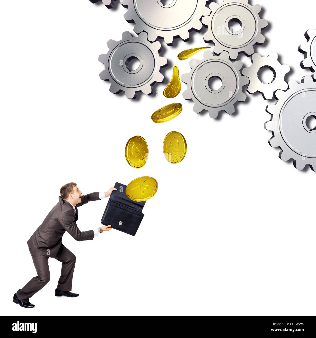 Catching coins hi-res stock photography and images - Alamy