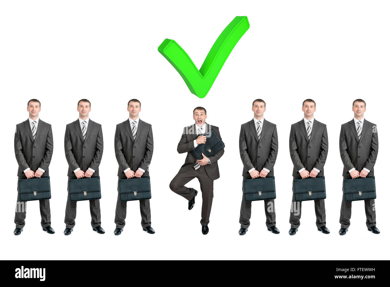 Set of businessmen Stock Photo - Alamy