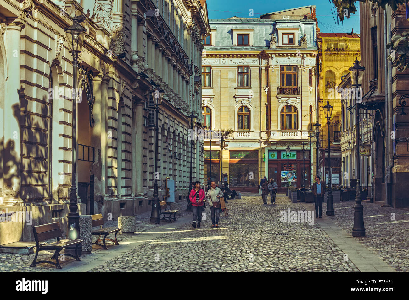 Lipscani historic district hi-res stock photography and images - Alamy