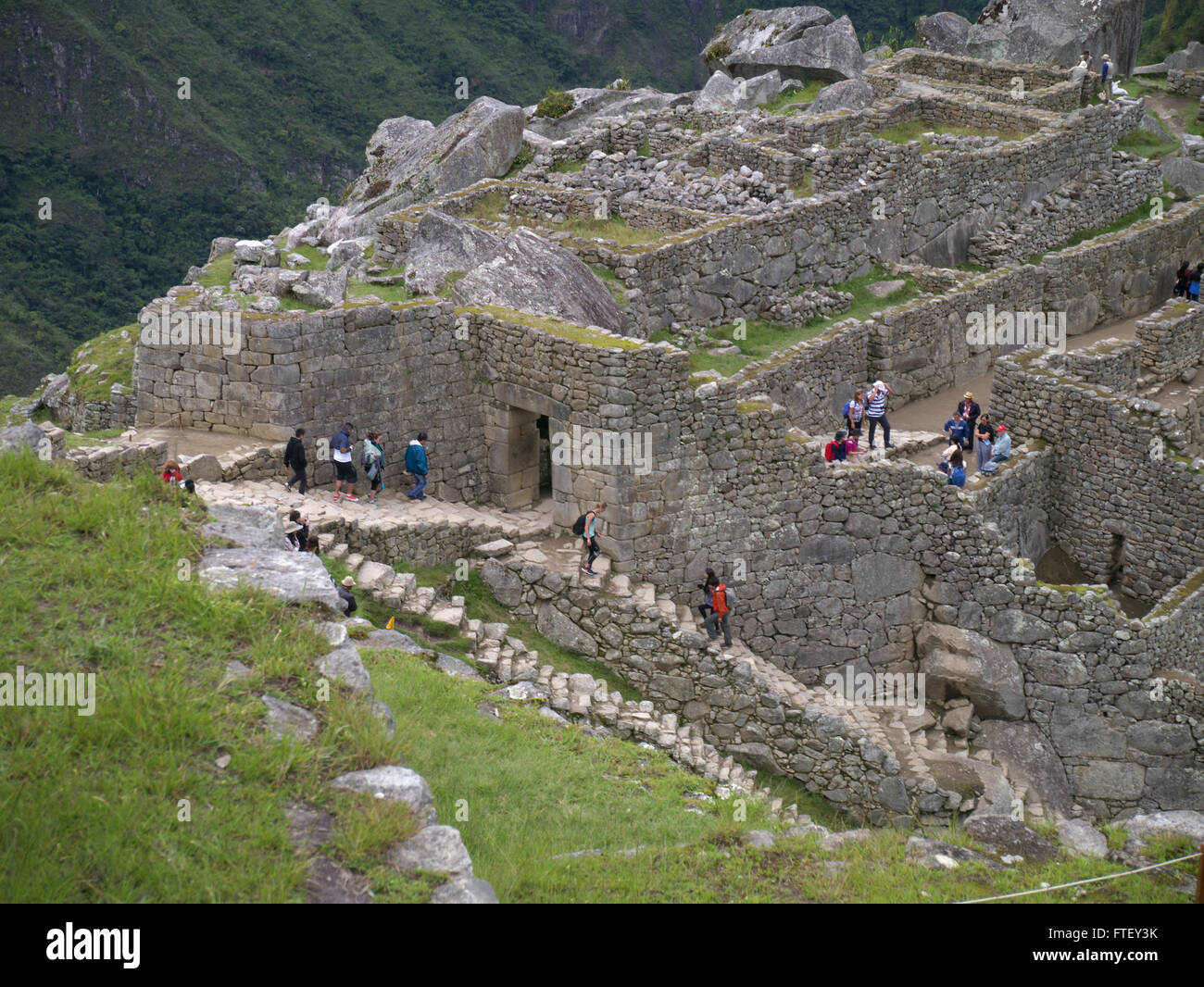 Machu picchu entrance hi-res stock photography and images - Alamy
