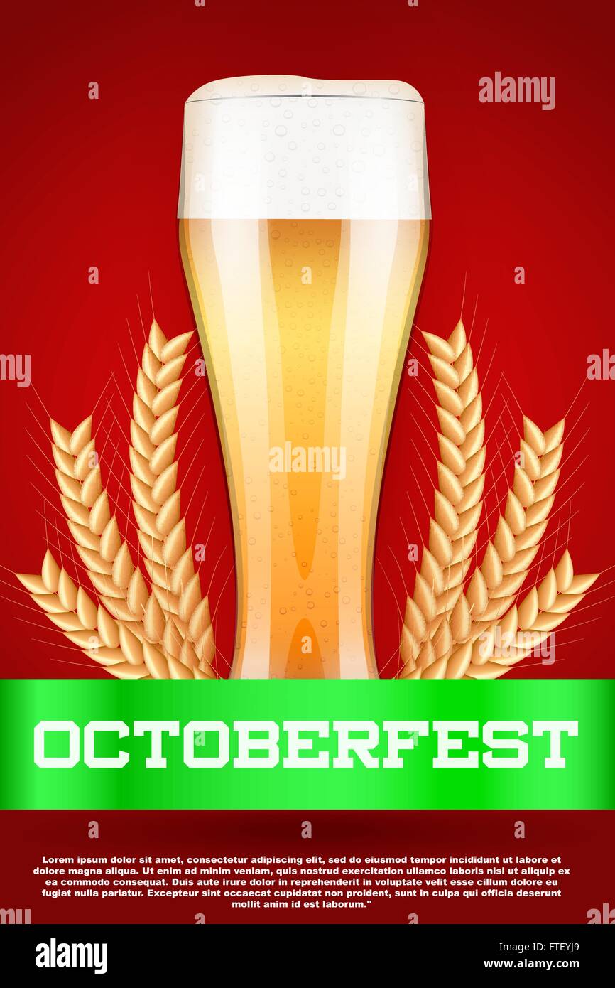 Board advertising beer on Stock Vector Images - Alamy