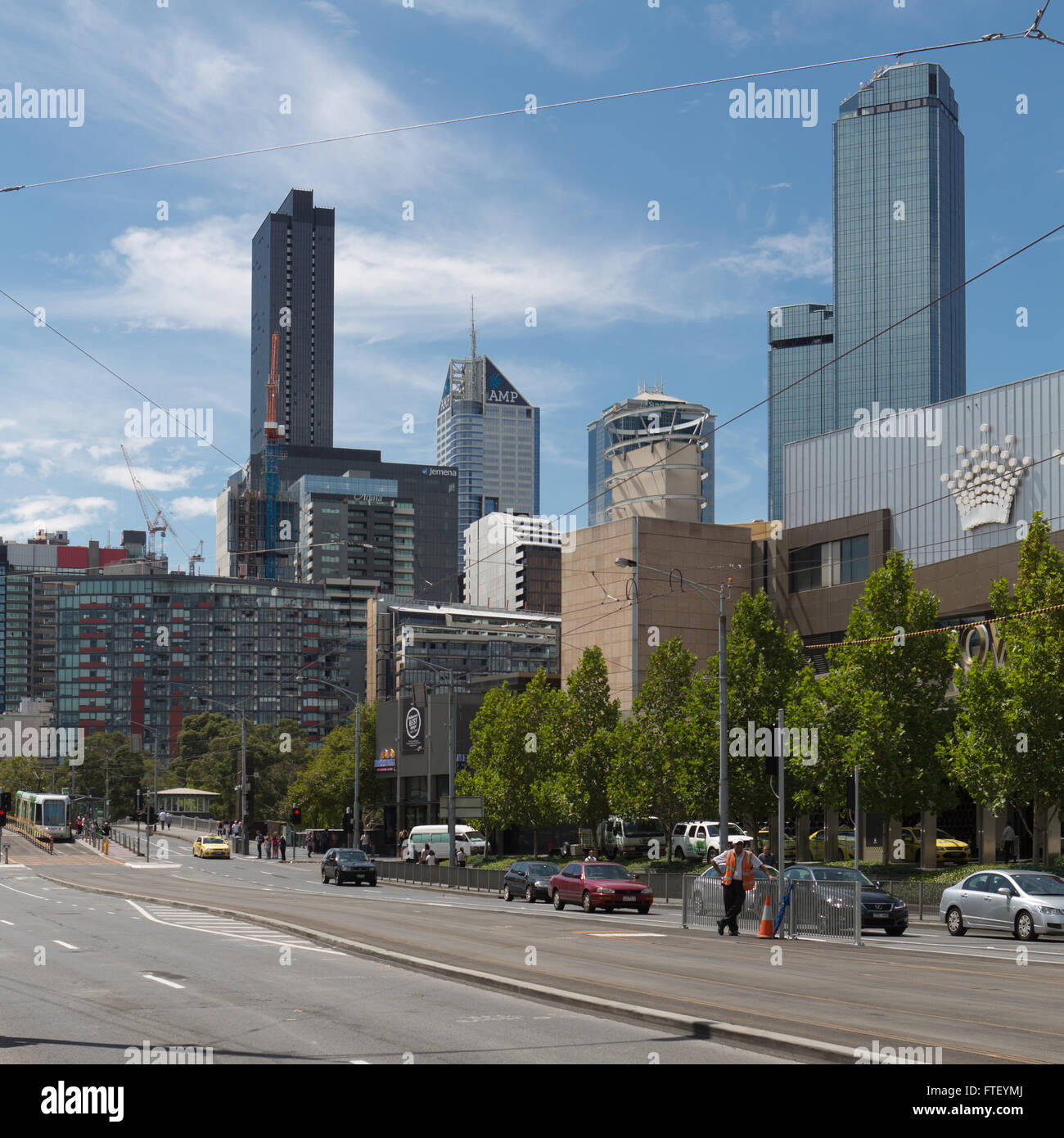 Bustling melbourne hi-res stock photography and images - Alamy