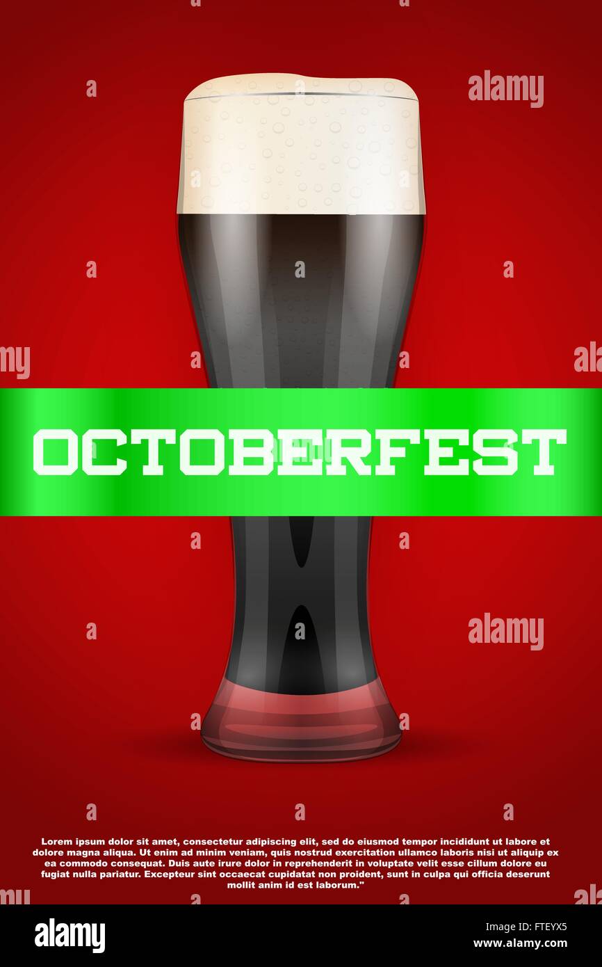 Octoberfest beer poster Stock Vector Image & Art - Alamy