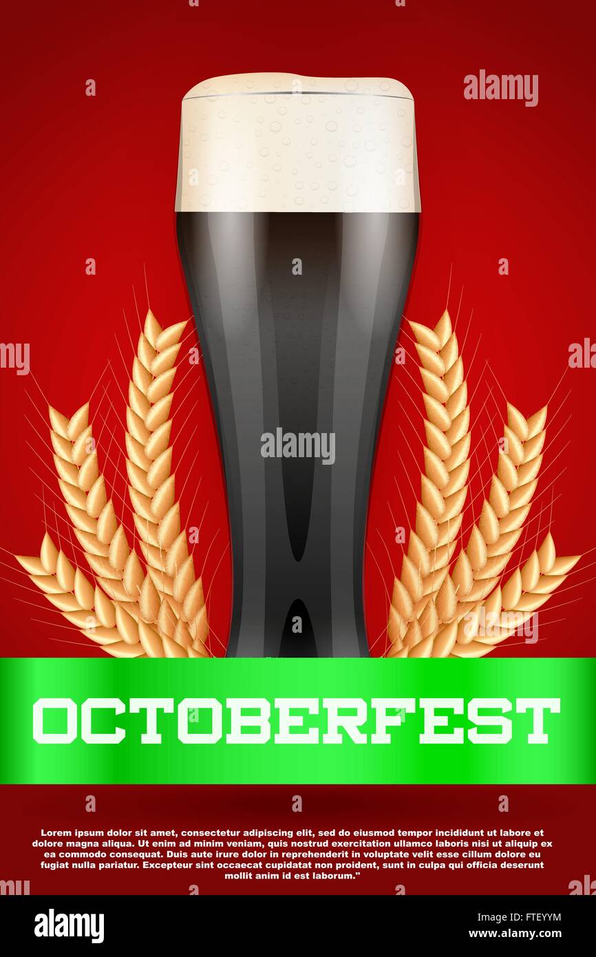 Octoberfest beer poster Stock Vector Image & Art - Alamy