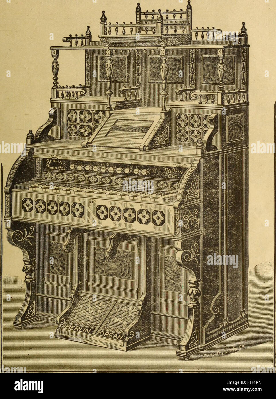 A 1892 Canadian family calendar, providing useful information, events ...