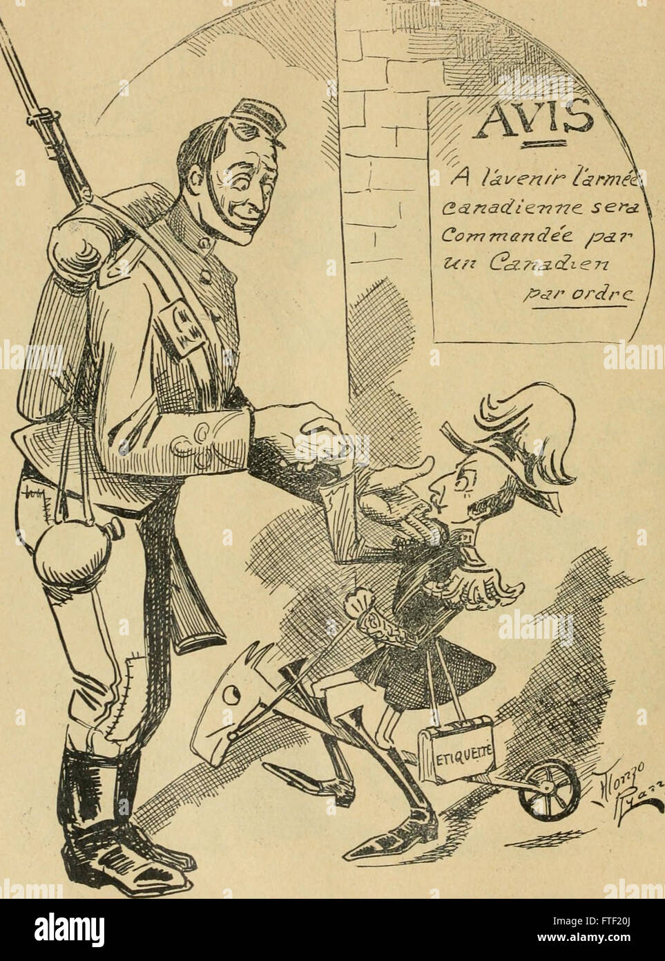 This 1904 work showcases political caricatures in Canada, providing ...