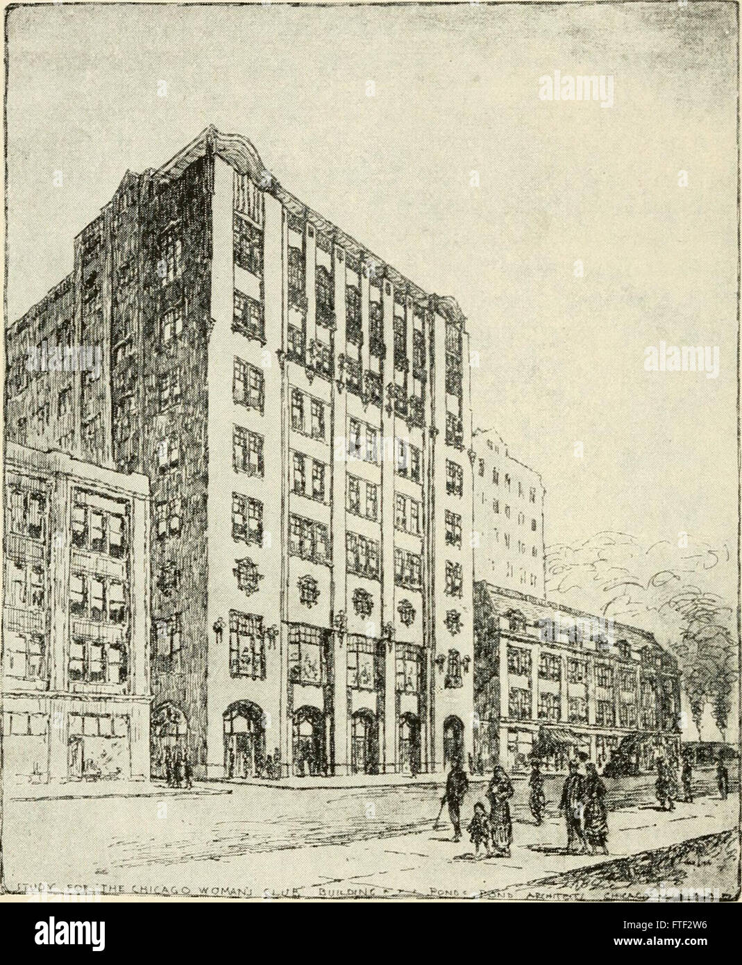 A 1921 work detailing the history and future projections of Chicago ...
