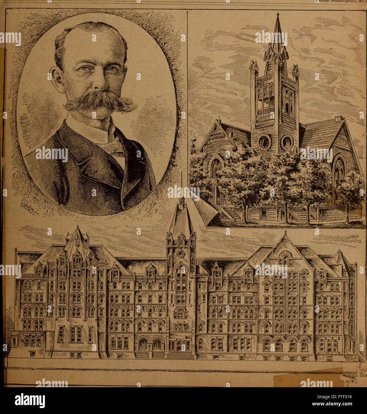 Christian herald and signs of our times (1891 Stock Photo - Alamy