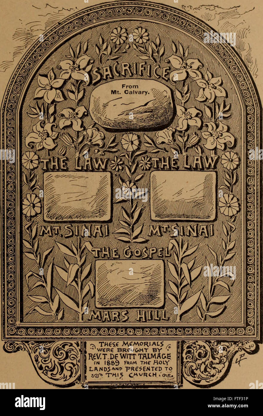 Christian herald and signs of our times (1891 Stock Photo - Alamy