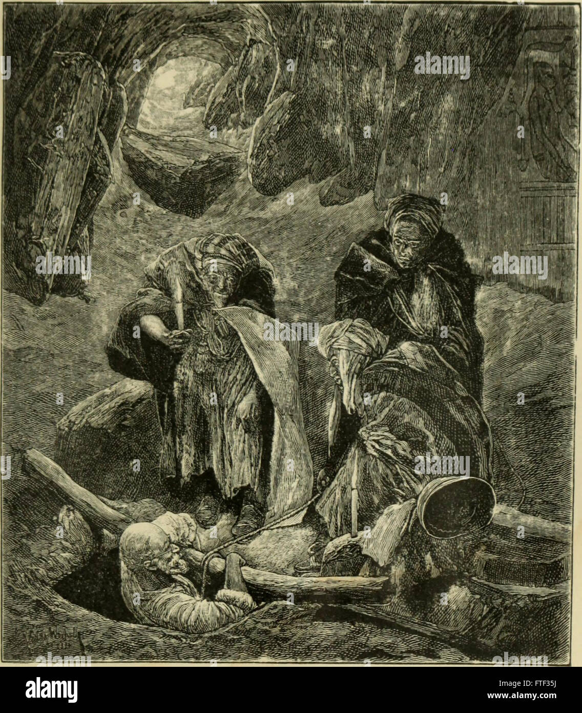 An 1894 narrative recounting the fall of Harmachis, a royal Egyptian ...