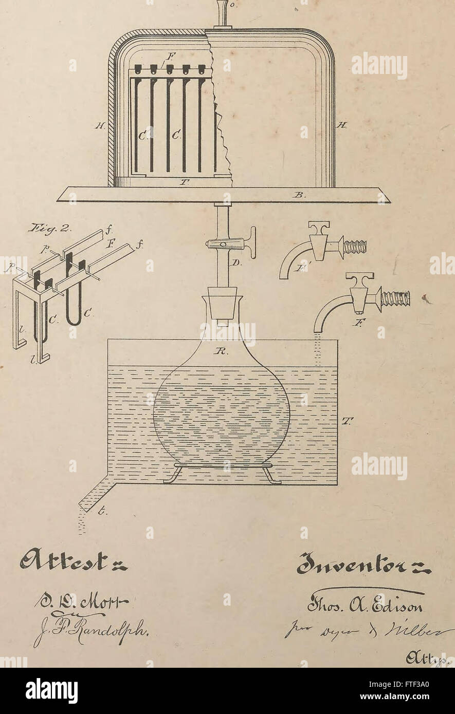 A compilation of patents awarded to Thomas Edison from 1869 to 1884 ...