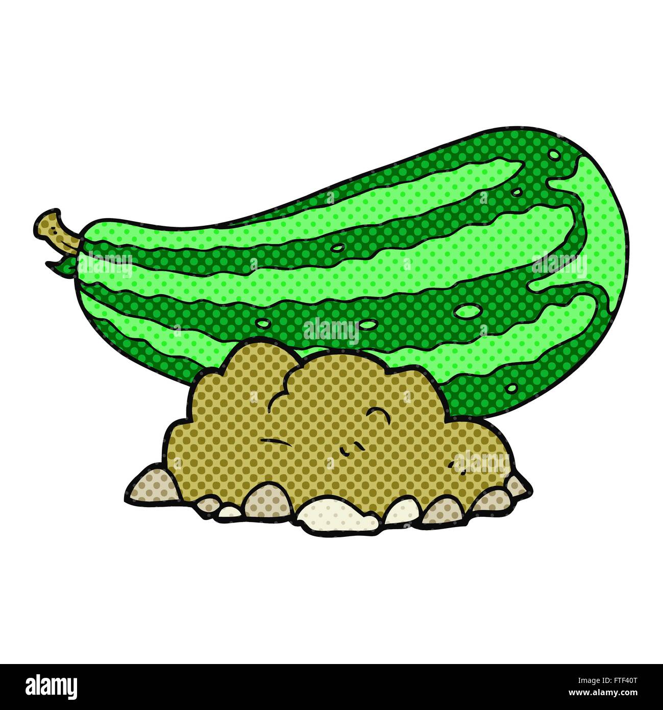 freehand drawn comic book style cartoon marrow Stock Vector Image & Art ...