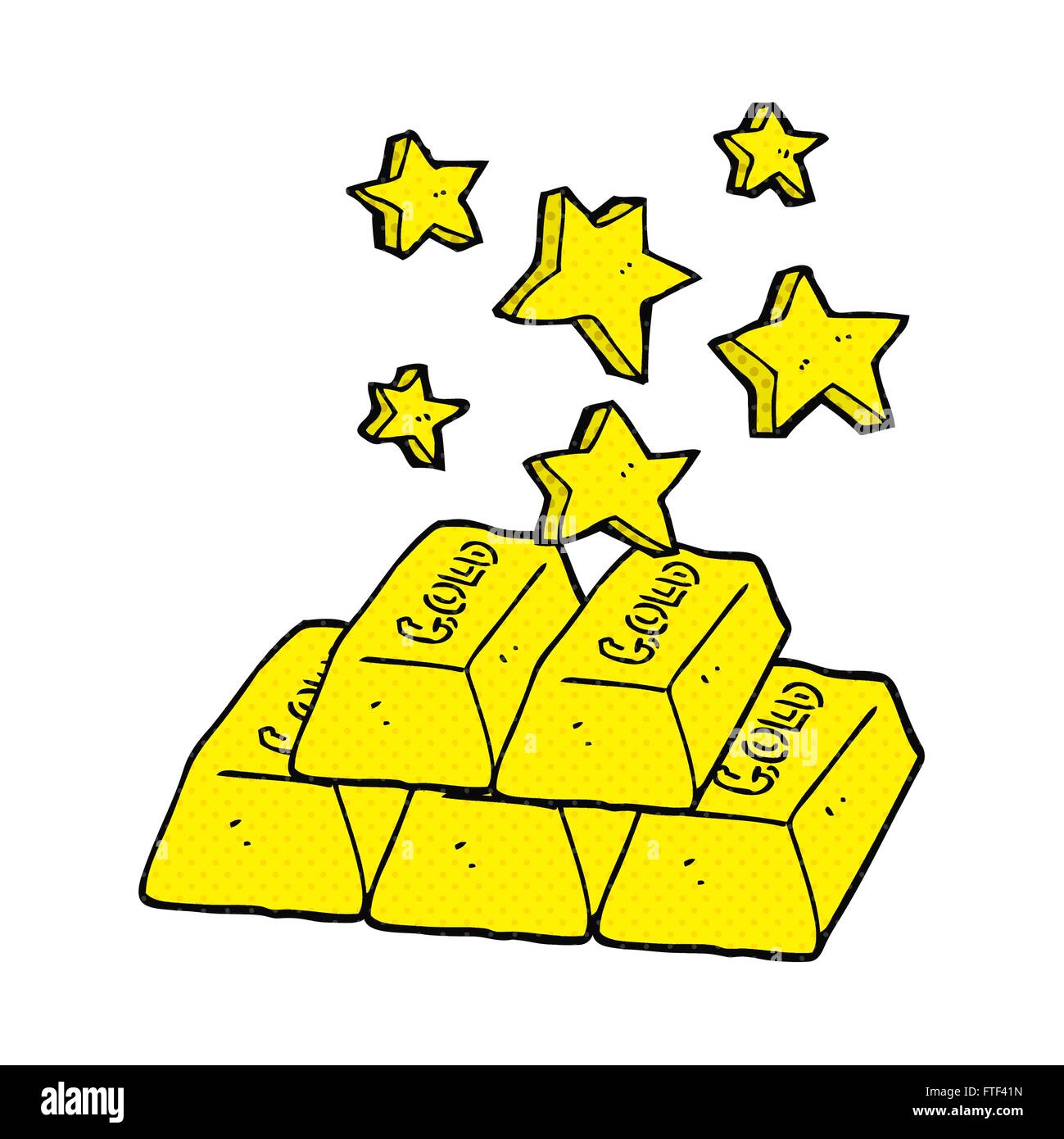 Shining gold bars Stock Vector Images - Alamy