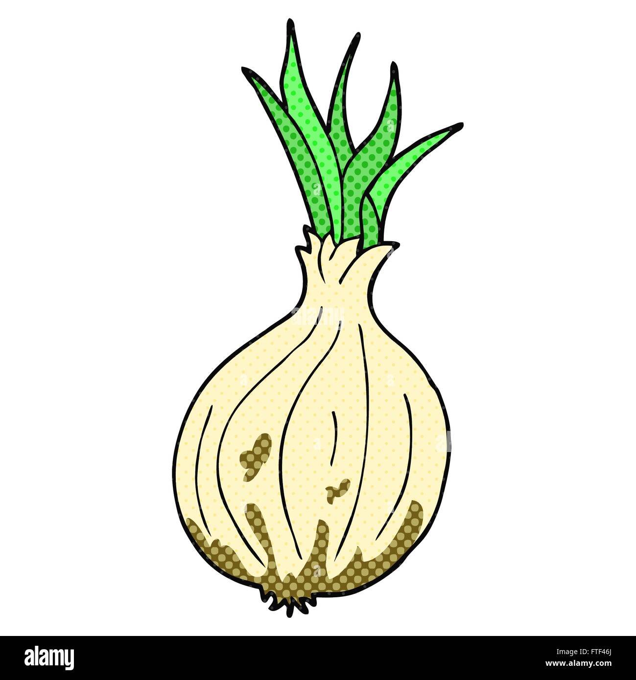 freehand drawn comic book style cartoon onion Stock Vector Image & Art ...
