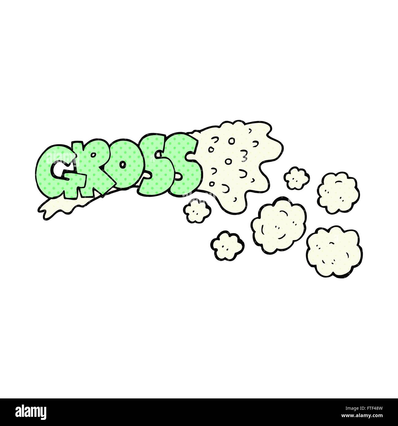 gross freehand drawn comic book style cartoon Stock Vector Image & Art ...