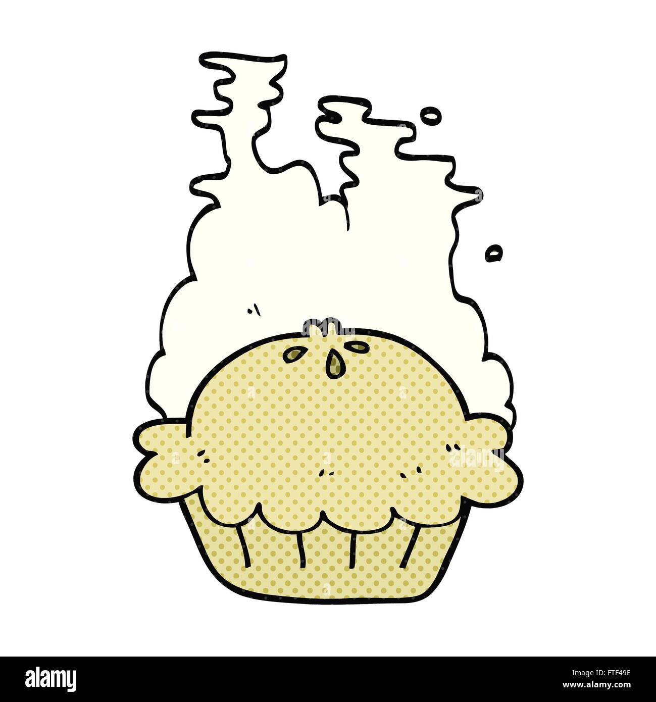 freehand drawn comic book style cartoon pie Stock Vector Image & Art ...