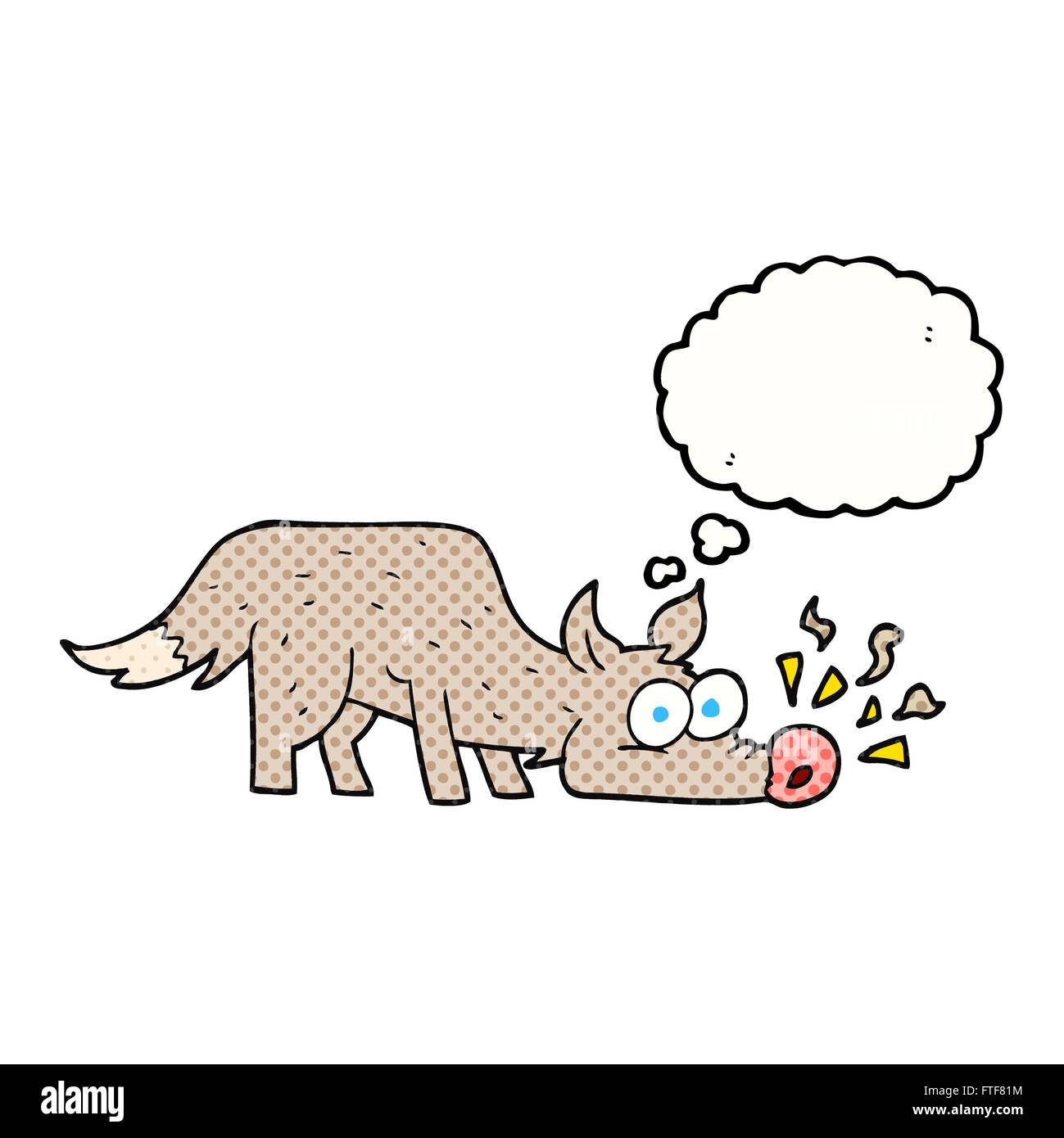 Sniffing the trail Stock Vector Images - Alamy