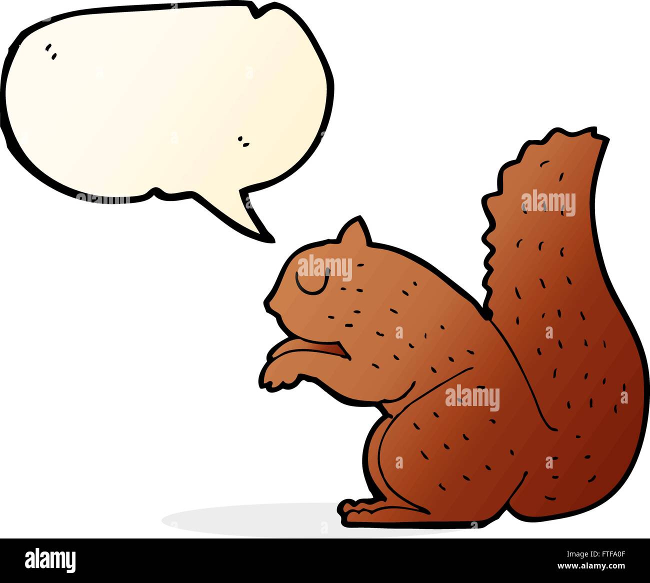 Squirrel talking Stock Vector Images - Alamy