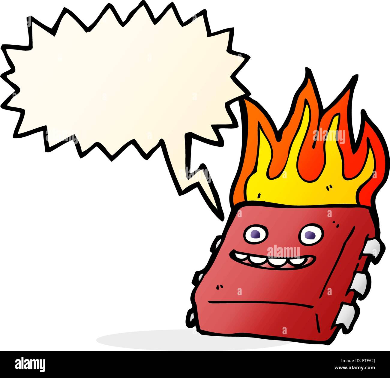 Red hot computer chip hi-res stock photography and images - Alamy