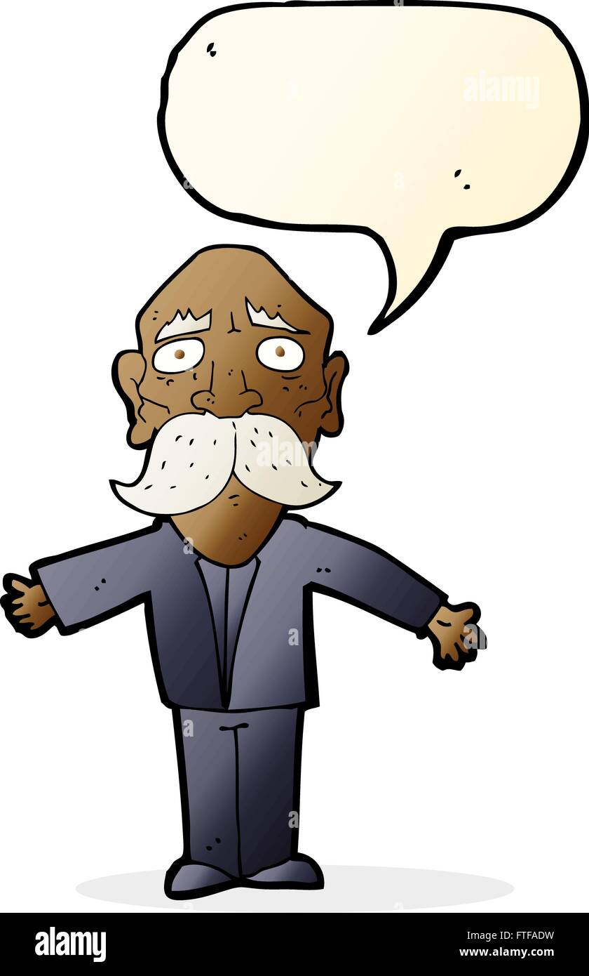 Cartoon disappointed old man hi-res stock photography and images - Alamy