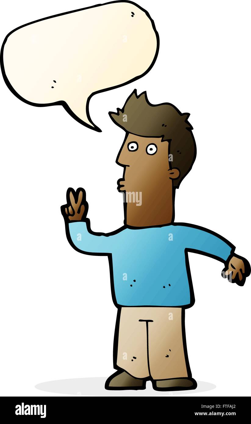 Man signalling Stock Vector Images - Alamy