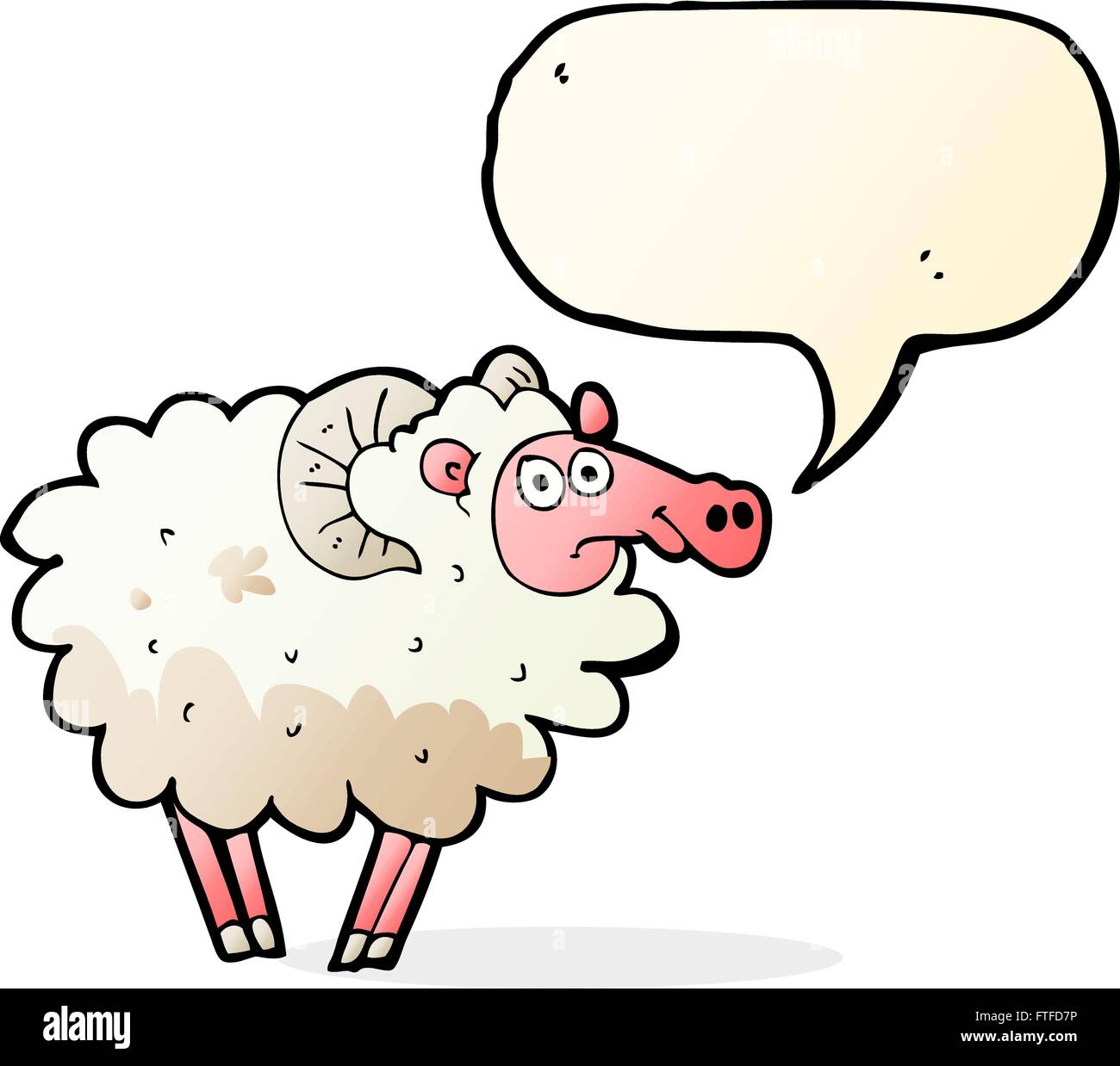 Cartoon dirty sheep hi-res stock photography and images - Alamy