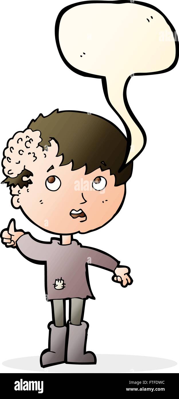 Boy talking head for speech bubble hi-res stock photography and images ...