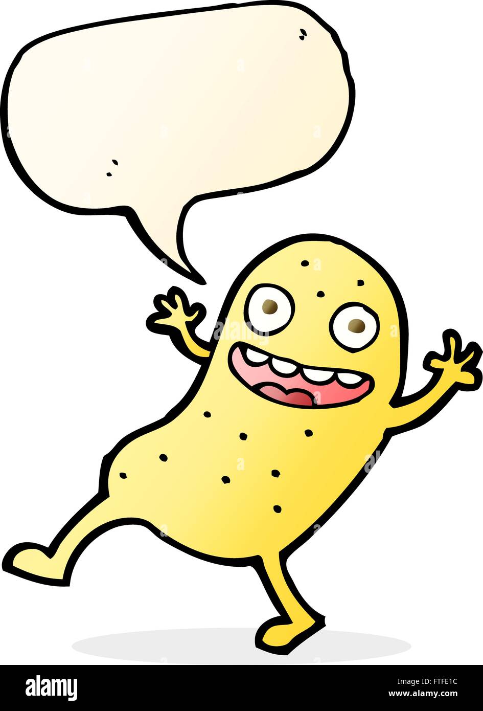 Cartoon illustration potato dancing hi-res stock photography and images ...