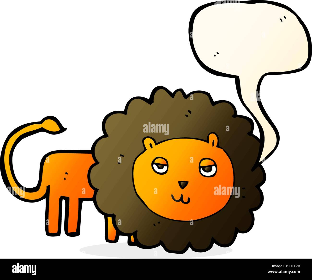 Talking lion Stock Vector Images - Alamy