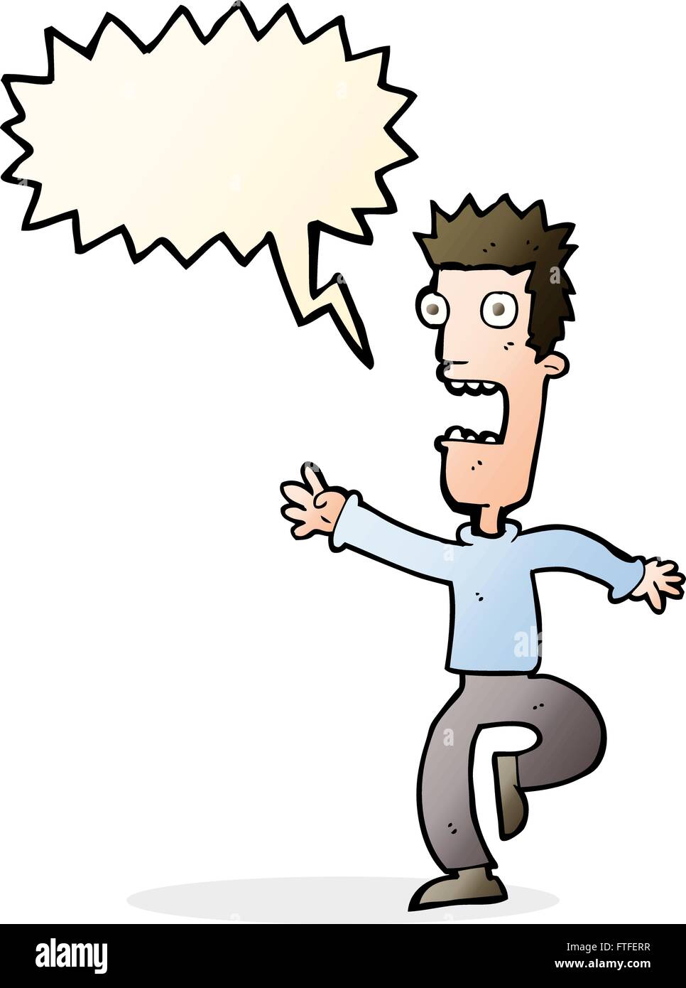 Shrieking Stock Vector Images - Alamy