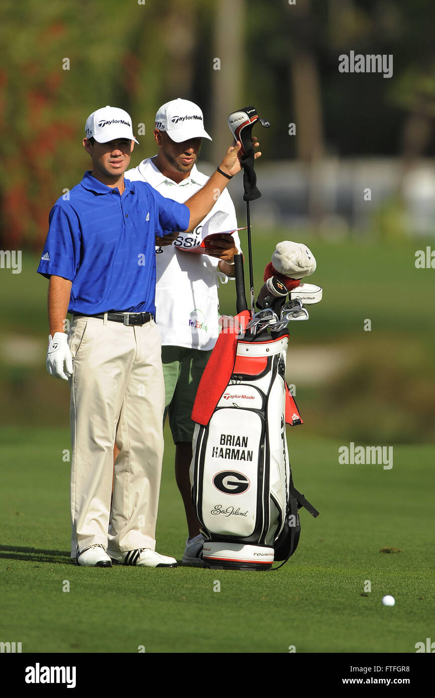 March 2, 2012 - Palm Beach Gardens, Fla, USA - Brian Harmon and his ...