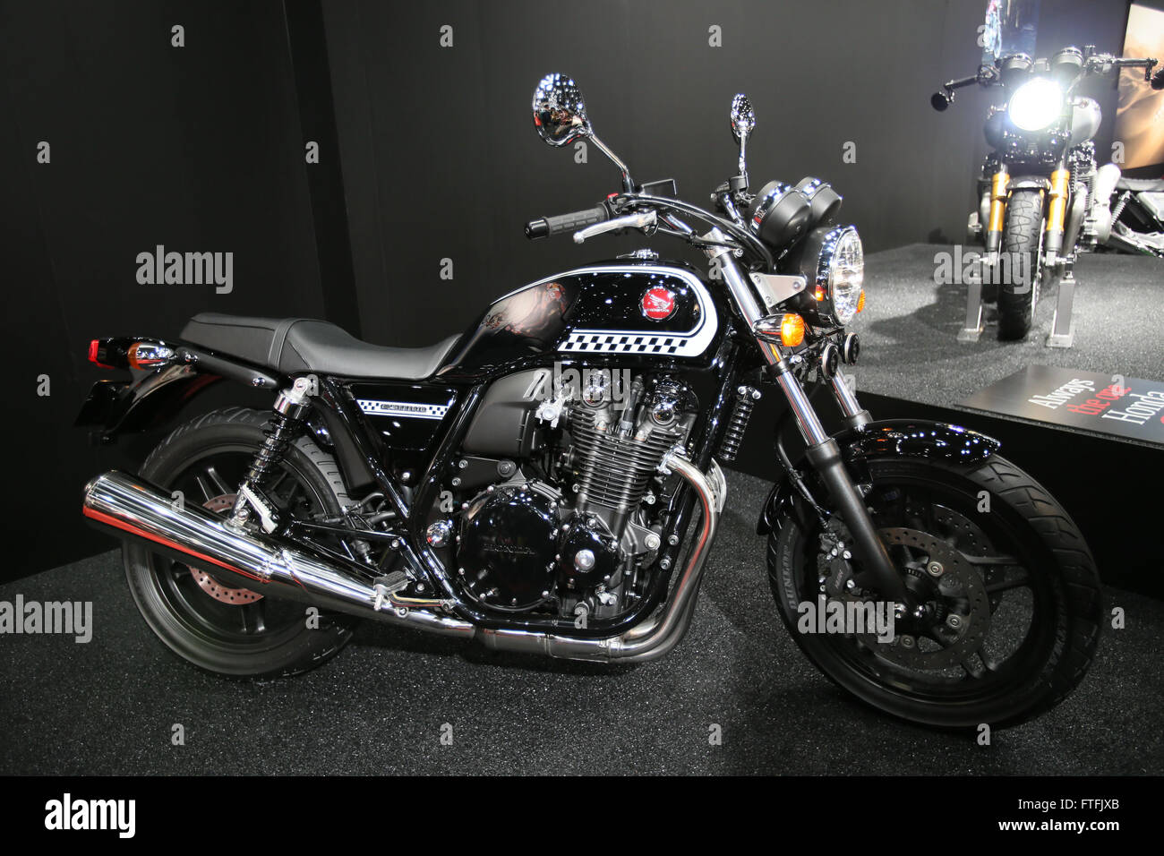 Tokyo, Japan. 27th Mar, 2016. Japanese motorcycle giant Honda Motor ...