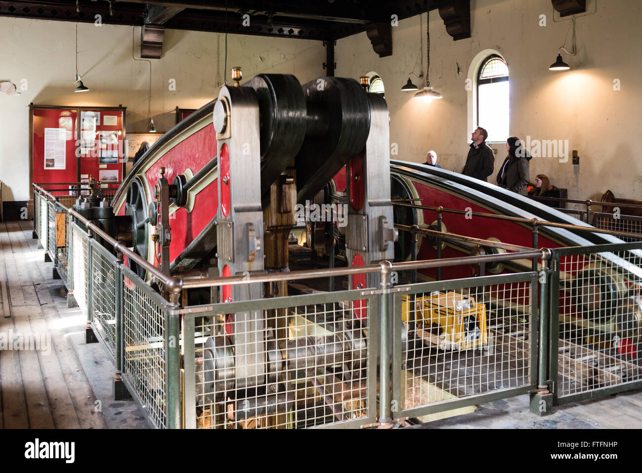 Papplewick,Nottinghamshire,UK:28th March 2016.Pumping station and ...