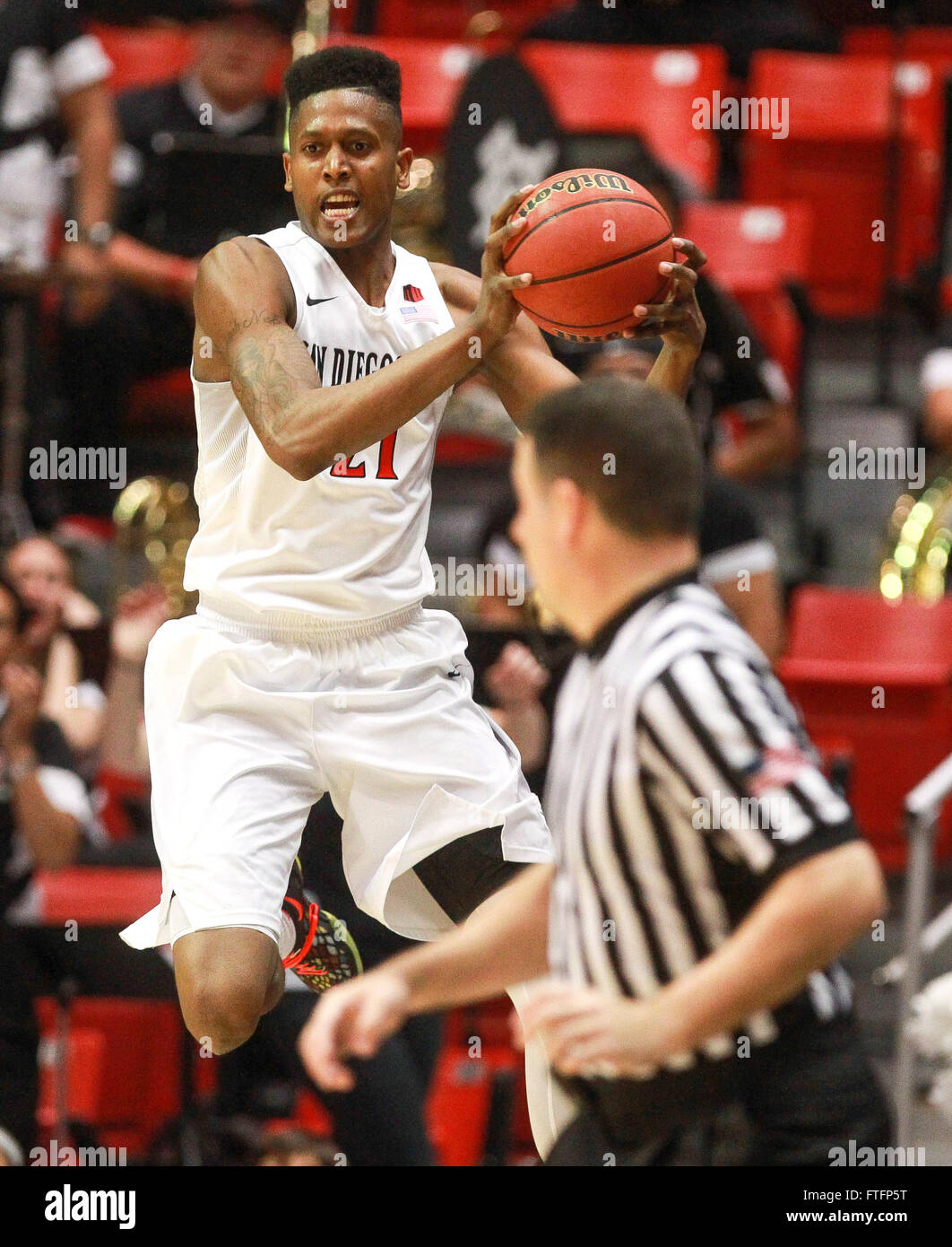 San Diego, USA. 23rd Mar, 2016. SAN DIEGO, March 23, 2016 | The Aztecs ...