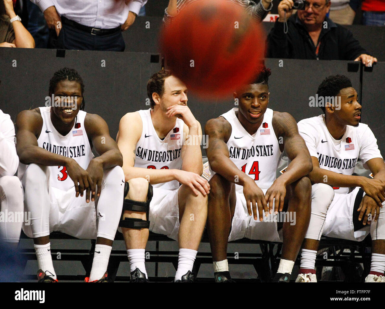 San Diego, USA. 23rd Mar, 2016. SAN DIEGO, March 23, 2016 | The Aztecs ...