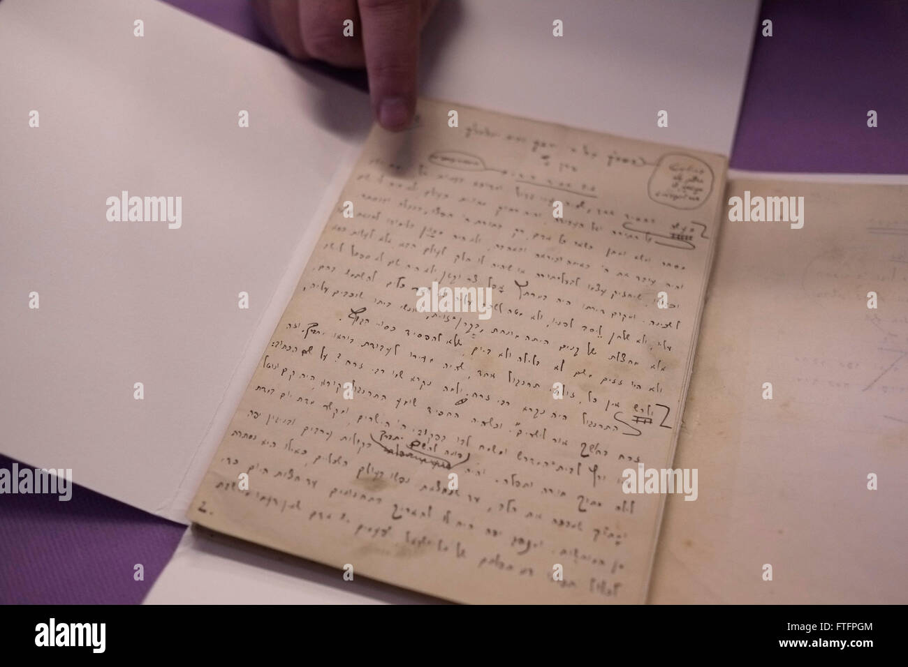 Handwritten in a notebook hi-res stock photography and images - Alamy