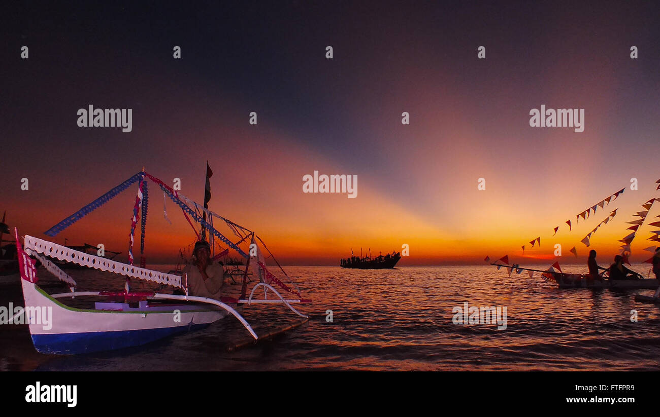 Talaud, Indonesia. 28th Mar, 2016. The beauty of the sky Beo, Talaud ...