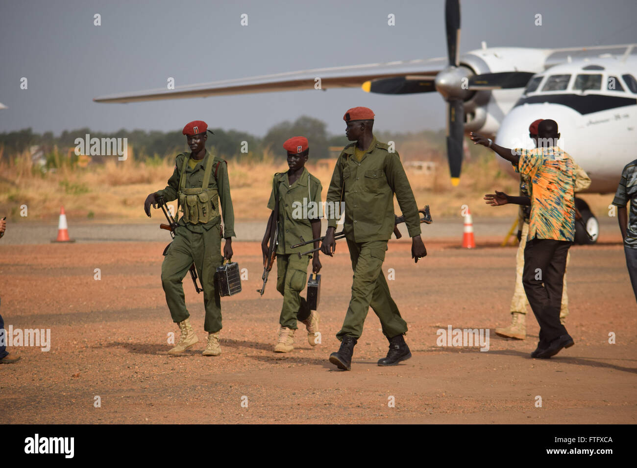 Juba, South Sudan. 28th Mar, 2016. ARUND 39 of The Sudan People's ...