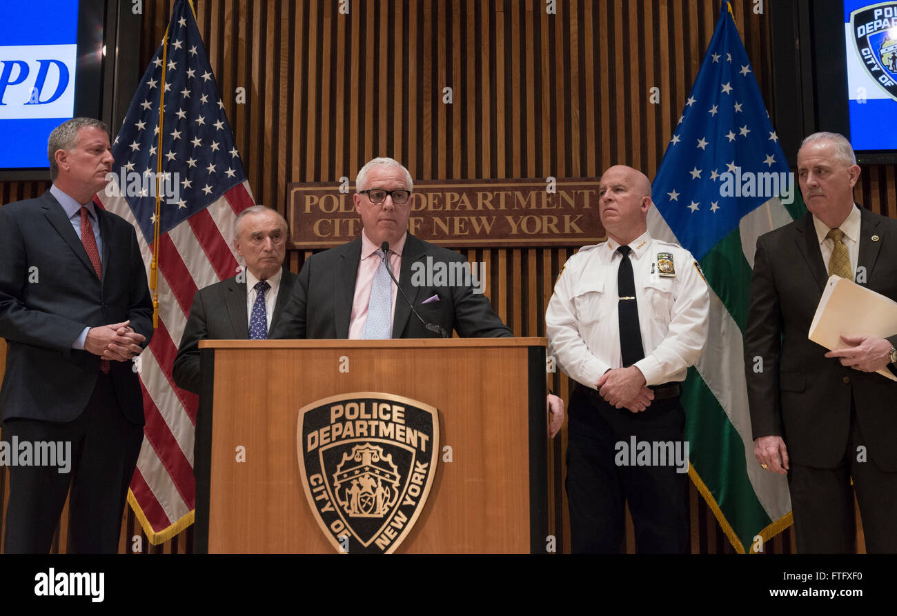 New York, United States. 28th Mar, 2016. Deputy Commissioner for ...